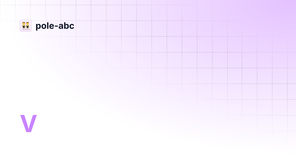V | pole-abc